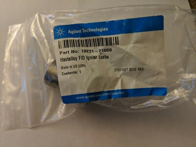 New - Agilent - 19231-21060 - Hastelloy FID Igniter Castle | eBay