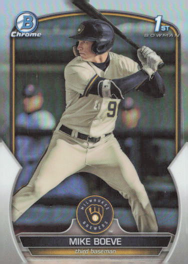 2023 Bowman Draft Baseball Mike Boeve #BDC-192 1st Refractor | eBay