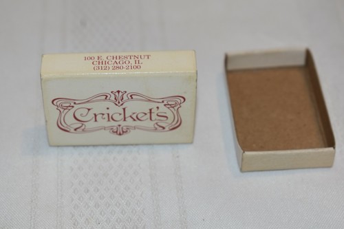 Cricket's Chicago Illinois Building Matchbox | eBay