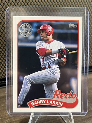 Barry Larkin 2024 Topps Series 1 Baseball 35th Anniversary 1989 #89B-51 ...