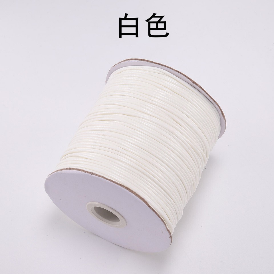 10m Waxed Cord Waxed Thread String Strap Necklace Rope DIY For Jewelry ...