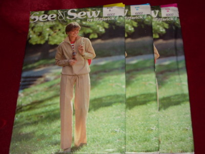 🌻1979 UNCIRCULATED BUTTERICK #6002-LADIES PANTS & DRAWSTRING TOP ...