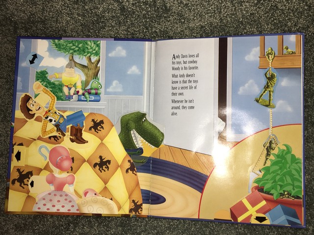Toy Story : A Pop-up Book by Disney Press Staff (1995, Hardcover) for ...