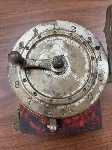 ANTIQUE CHECK PROTECTOR, PERFORATOR, BEEBE, MFG, LATE 1800'S, WORKS ...