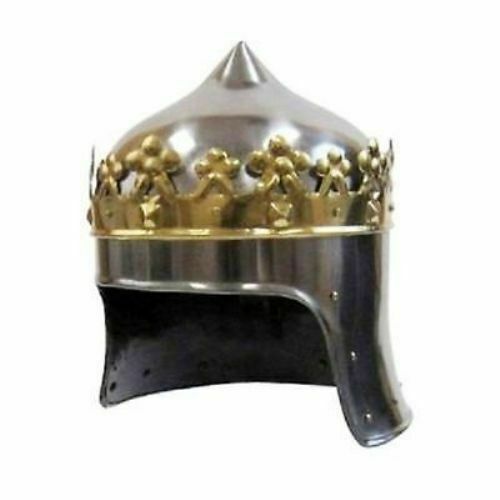 King of Scotland Robert The Bruce Helmet Collectible Armor Steel Helmet ...