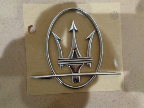 Maserati Ghibli, Quattroporte Rear LH Logo P/N 670005448 | eBay