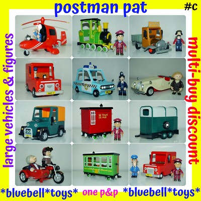 Postman Pat Toys Cars Large Vehicles and Large Figures Playsets Multi ...