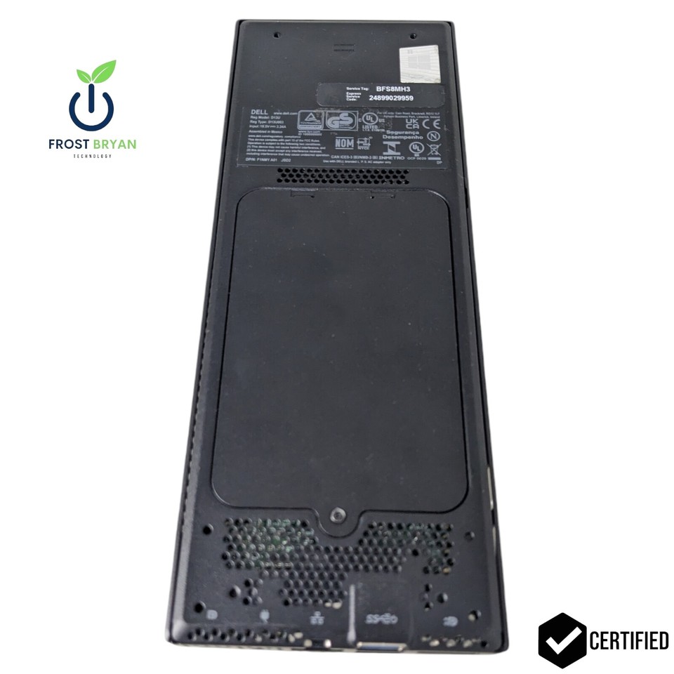 DELL OPTIPLEX 3090 Ultra UFF i5-1145G7@2.60GHz 8GB RAM 256GB SSD NO OS ...