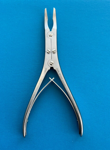 Karl Storz 489044 LUER-RUSKIN Rongeur, w/ double joint, curved 2 mm ...