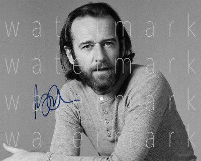 George Carlin Comedian signed 8X10 inch print photo poster art ...