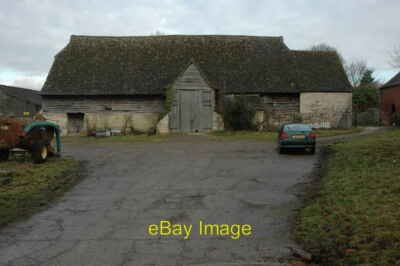 Photo 6x4 Barn at Manor Farm Upton St Leonards Large tradictional stone ...