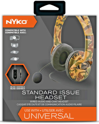 Nyko Headset Universal Desert Camo Xb1, Xbsx, PS4, PS5 | eBay