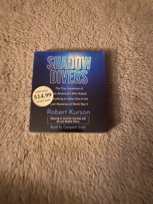 SHADOW DIVERS ROBERT KURSON AUDIO CD NEW READ BY CAMPBELL SCOTT ...