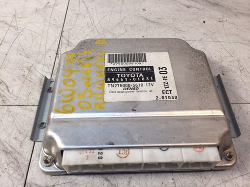 2003 Toyota Matrix Vibe AWD Engine Computer Ecu Ecm Pcm Control Module ...