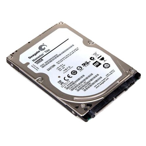 Seagate Momentus Thin 500GB ST500LT012 5400 RPM 2.5" Internal Hard Disk ...