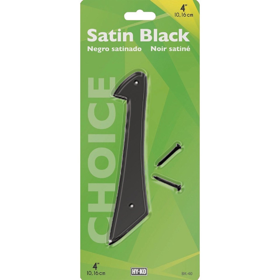 Hy-Ko 4 In. Satin Black Number 1 BK-40/1 Hy-Ko BK-40/1 029069313012 ...