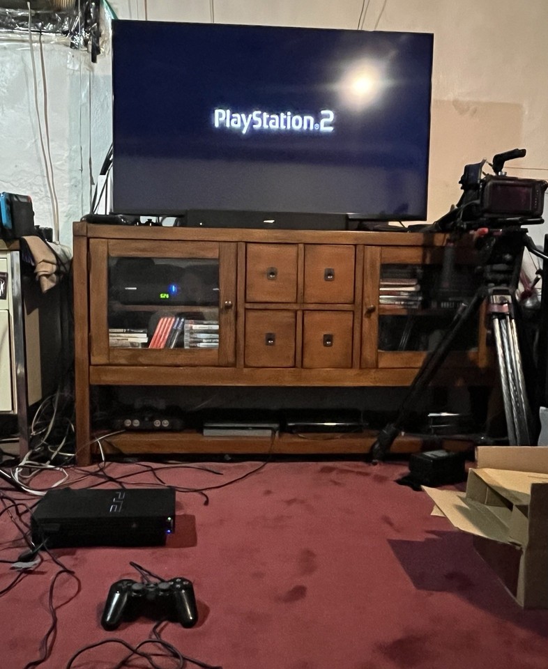 Sony Playstation 2 PS2 Fat Console Bundle Lot With 12 Games CIB TESTED ...