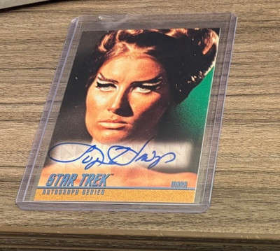 RARE 1999 SKYBOX STAR TREK TOS ORIGINAL SERIES AUTO CARD! SUSAN HOWARD ...