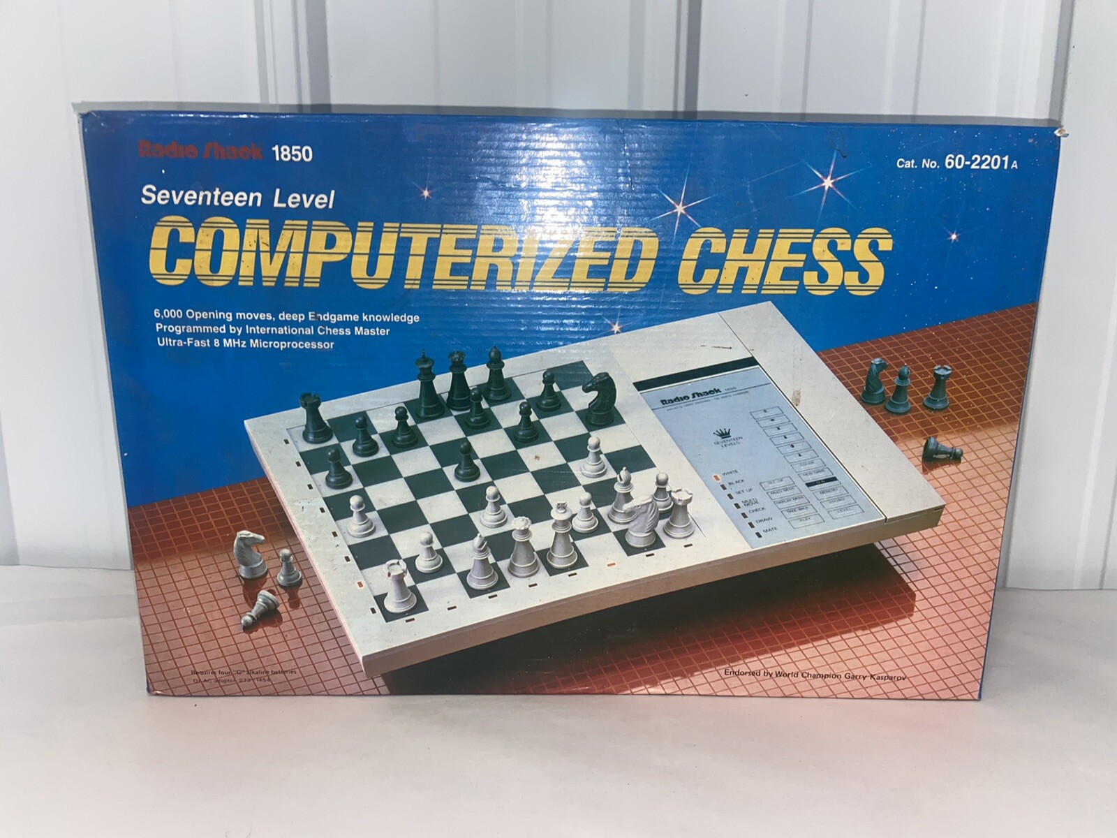 Radio Shack Chess Computer 1850 17 Level Box 60-2201 TESTED WORKS | eBay