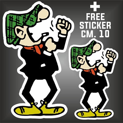 Autocollant Andy Capp sticker autocollant autocollant auto-collant + 1 ...