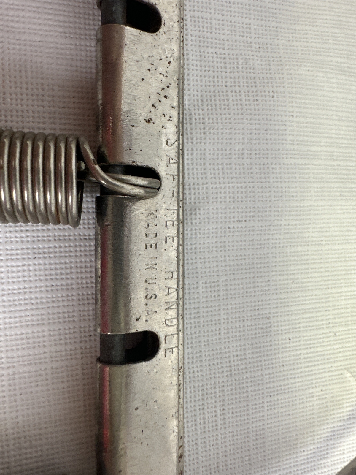 Vintage Saf-Tee Handle Spring Exerciser Chest Pull and hand grips-made ...