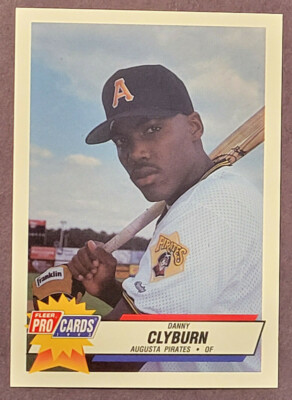 1993 Fleer ProCards South Atlantic #SAL-32 DANNY CLYBURN - Augusta ...