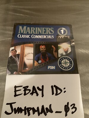 Seattle MARINERS Classic Commercials Vol.1 2009 - Still Sealed FSN SGA ...