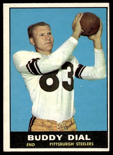 1961 Topps Buddy Dial RC Pittsburgh Steelers #107 | eBay
