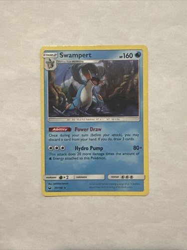Pokémon SM: Celestial Storm #35/168 Swampert | eBay