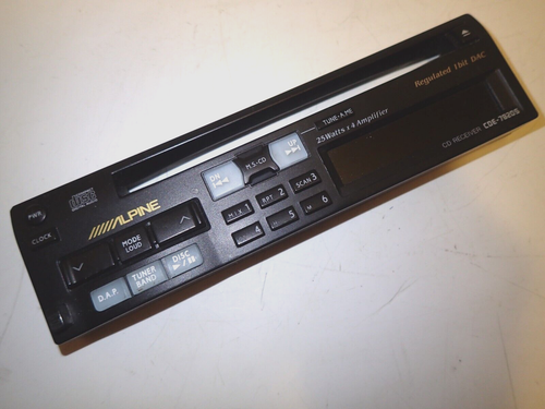 Alpine CDE-7820S CD Receiver Face-Plate Detachable Faceplate | eBay