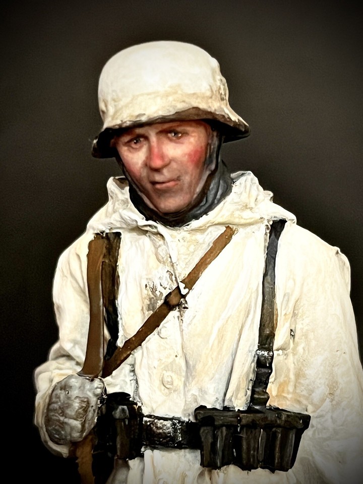 German soldier WW2 -90mm painted tin toy soldier- No St Peterburg- Art ...