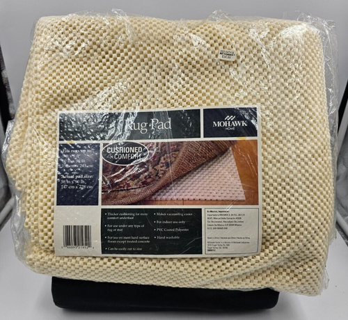 Mohawk Rug Pad Comfort Grip Non Slip Gripper 60" x 96" Fits 5x8 New | eBay