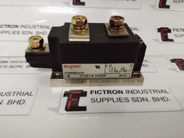 Eupec Powerblock TT251N16KOF Power Thyristor Module for sale online | eBay