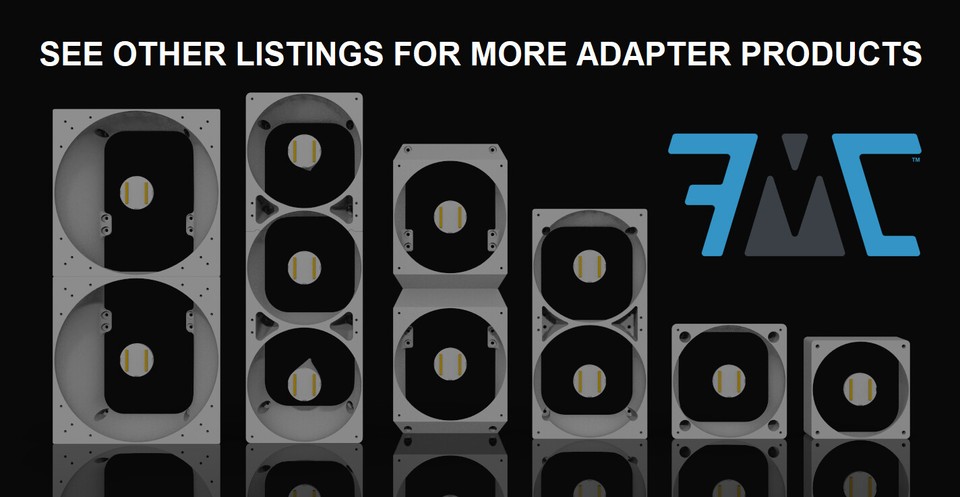 PC Fan Radiator AIO Reducer, 360mm Rad x 280mm Rad, Cowl, Shroud ...