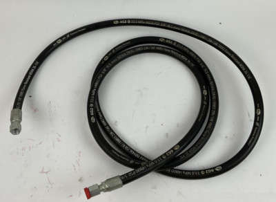 GATES 6G2 HYDRAULIC 10' HOSE 4800PSI 33.0MPA 3/8" SAE 100R2 | eBay
