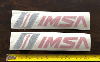 2 IMSA International Motorsports Stickers Decals racing daytona indycar ...