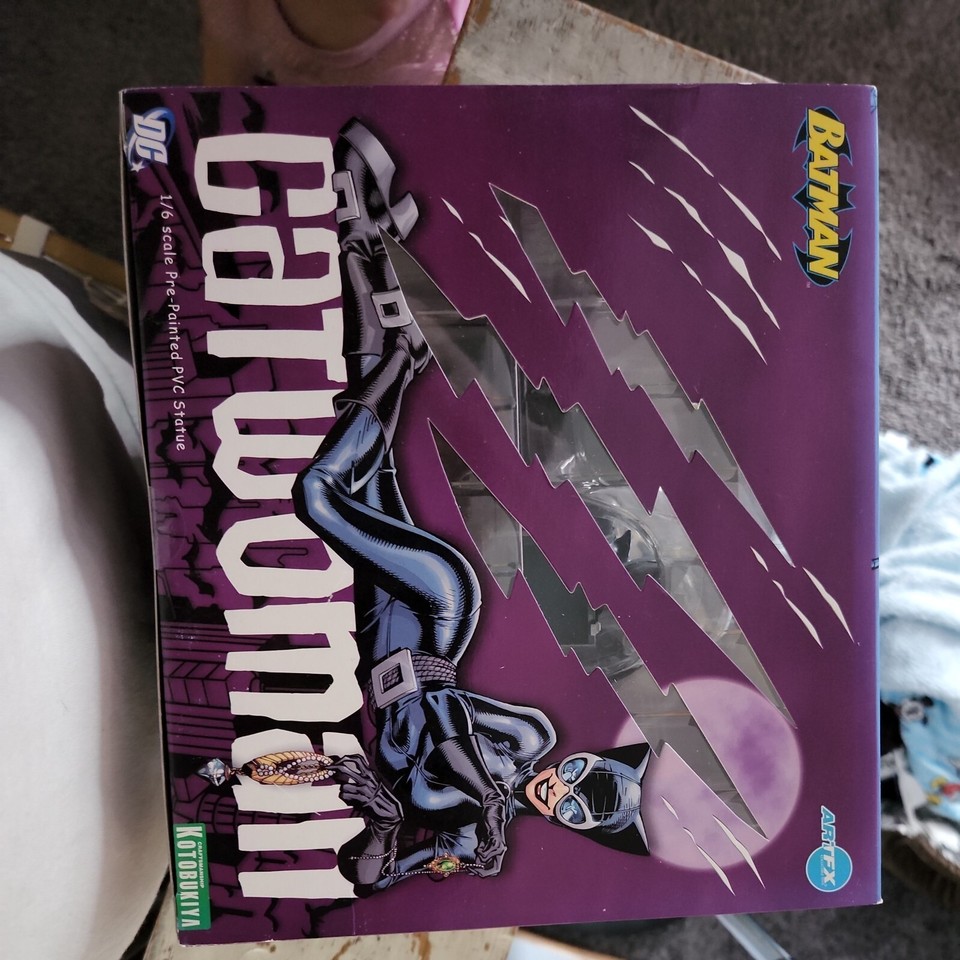 Catwoman Kotobukiya ARTFX DC Vinyl PVC Statue 1:6 Scale Batman Figurine ...