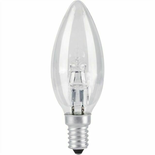 Heathfield Halogen Eco Candles Light Bulbs in BC, ES, SES & SBC 18W 28W ...
