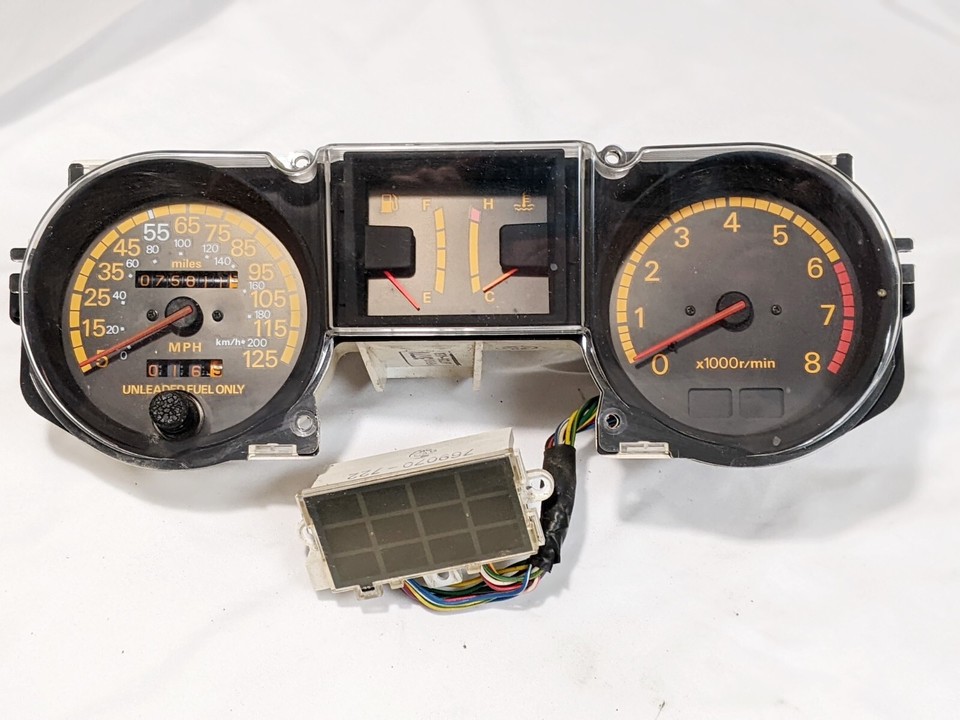 1986-1991 MITSUBISHI MONTERO PAJERO DODGE RAIDER Instrument Cluster ...