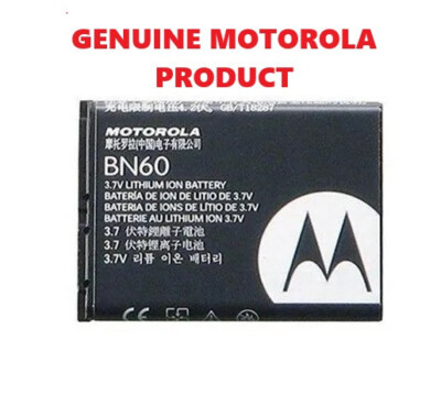 Genuine Motorola Battery (SNN5833A, BN60) - 930mAh, Replaces BN10 | eBay