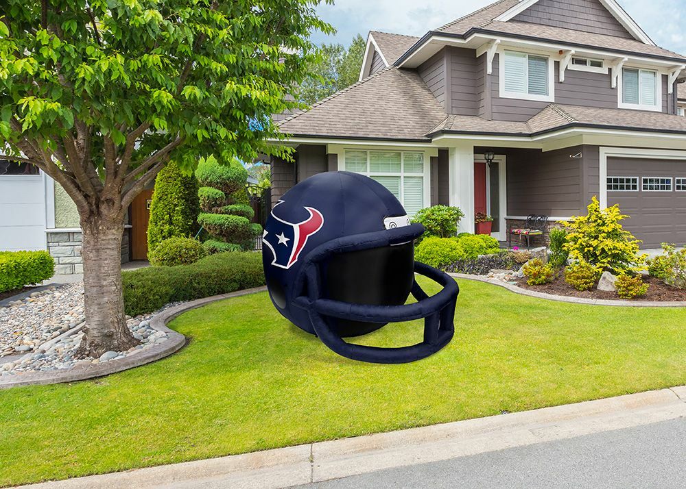 Houston Texans Team Inflatable Lawn Helmet-NFL Lawn Football Helmet | eBay