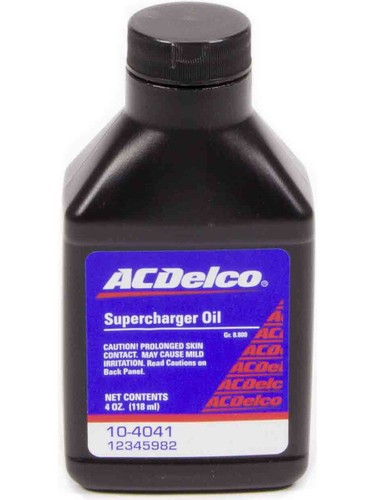 Gm Performance Parts Supercharger Oil - 4 oz Bottle - Each (12345982 ...