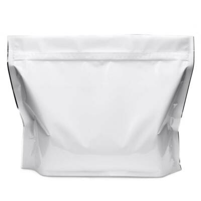 50 pcs White Child Resistant Exit Bags 12"x9"x4" Zip Lock Pouch Smell ...