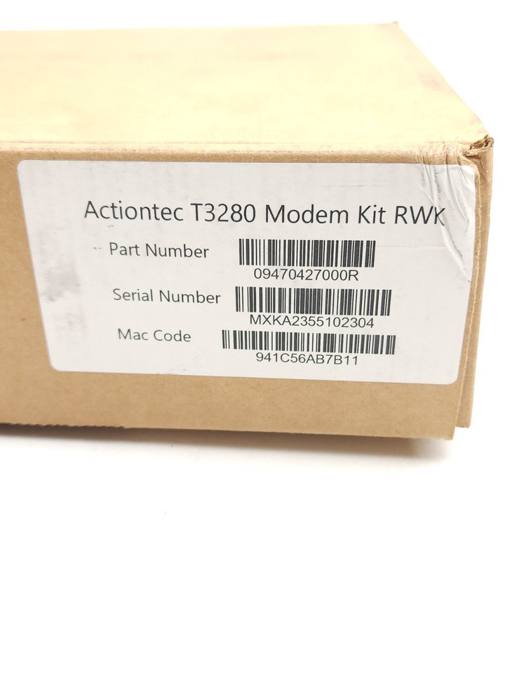 Actiontec Kinetic Windstream T3280 Bonded VDSL2 WiFi Modem Kit RWK NEW ...