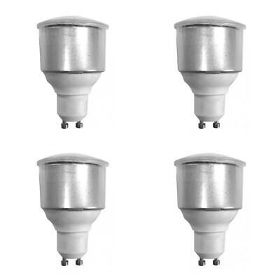 4 x TP24-8722 Long Neck L1/GU10 LED Light Bulbs 3.5 W Warm White 3000K ...