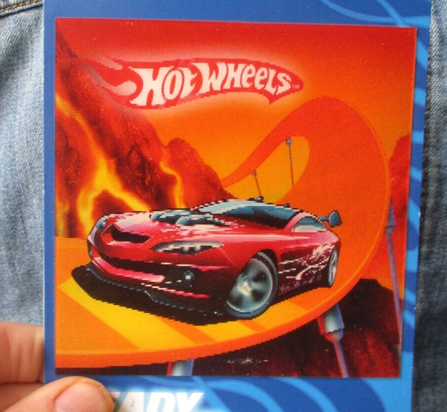 3D Lenticular HOT WHEELS Hallmark BIRTHDAY Greeting Card Brand New MG94 ...