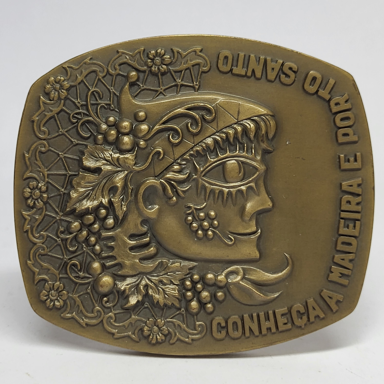 ART/ MADEIRA Traveling Photo Exhibition 1971 Allegorical Bronze Medal ...