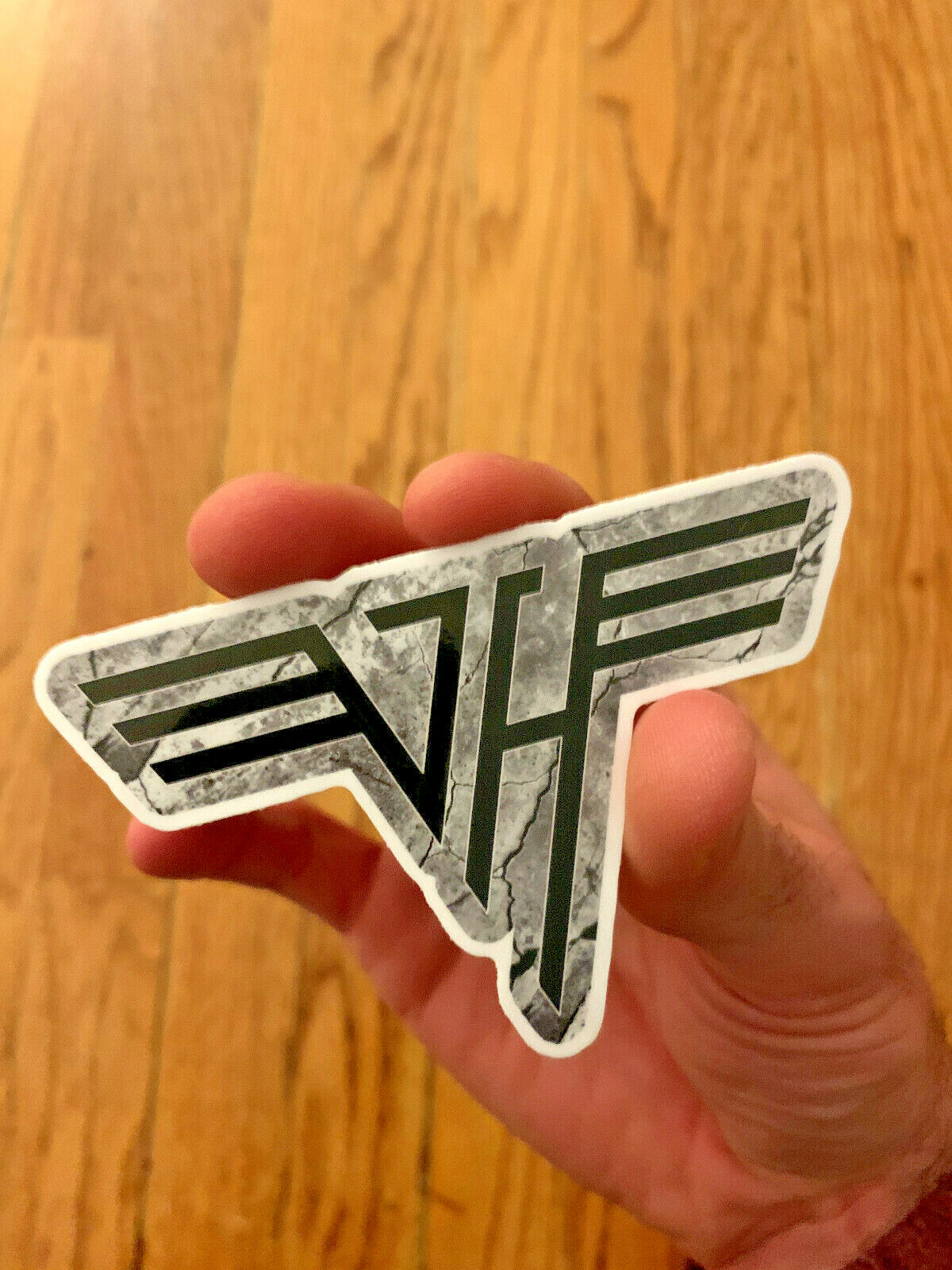 EVH tribute stone premium sticker Vinyl Decal 3 inches E51 | eBay