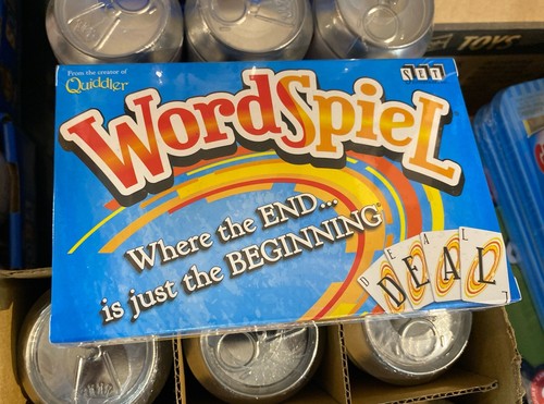 Wordspiel Word Spiel Card Game Set Enterprises New In Open Box 100% ...