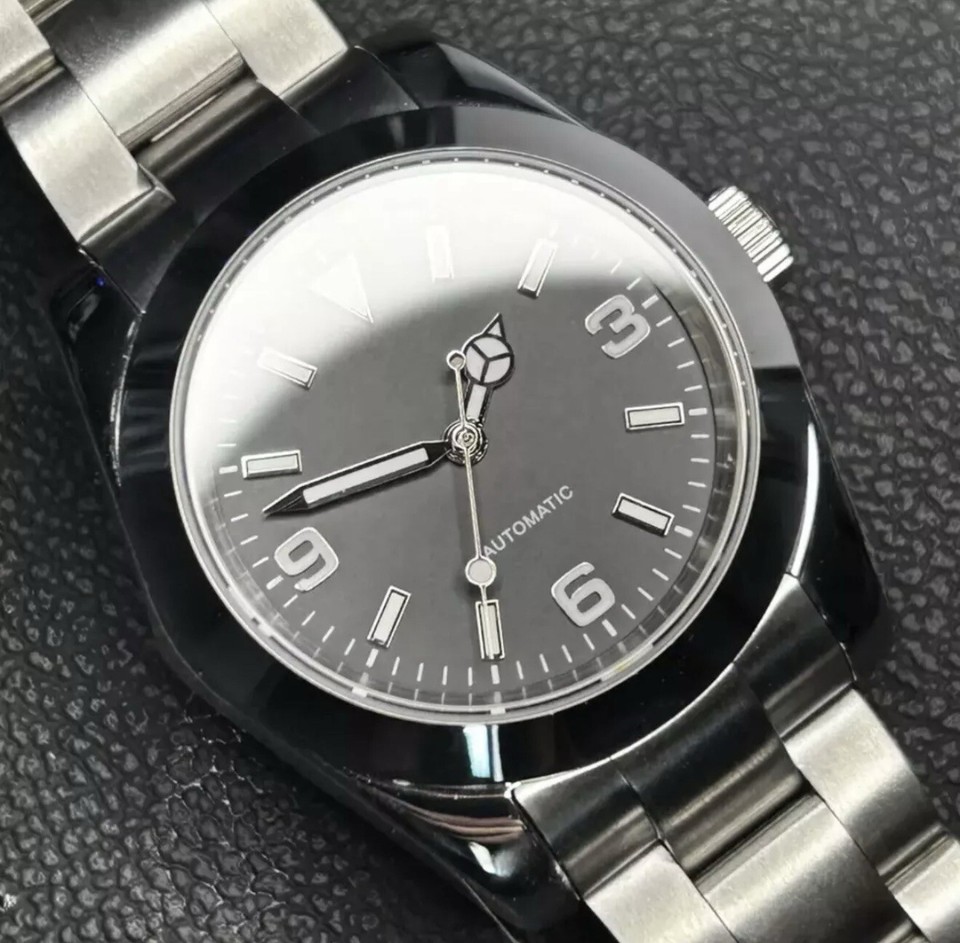 Custom 39mm Explore 369 Dial Style Mod Watch w/ NH35 Automatic Movement ...